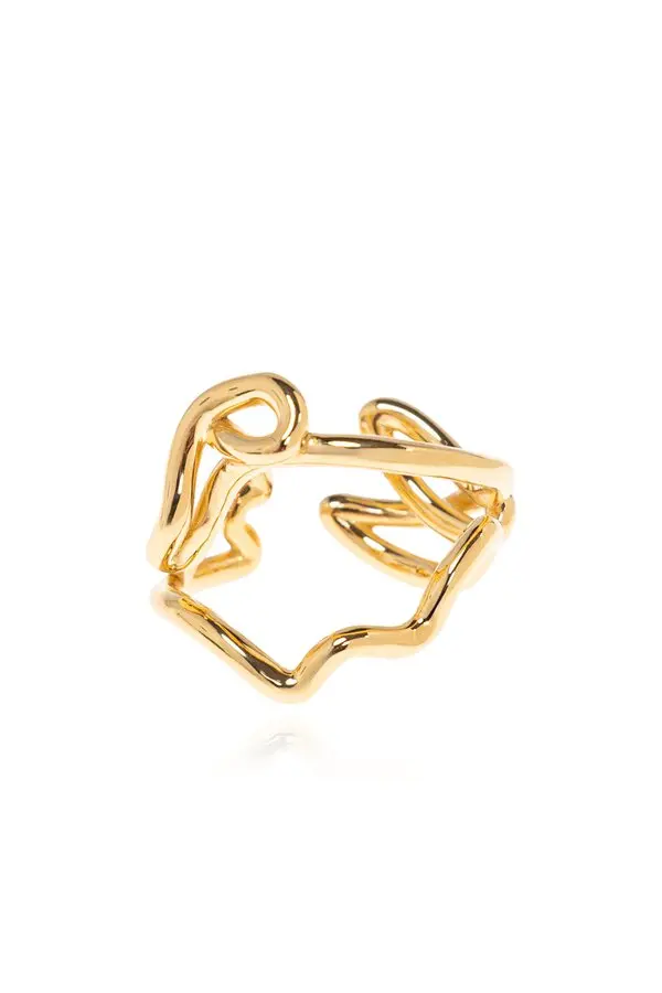 Bottega Veneta Fish Ring - Yellow