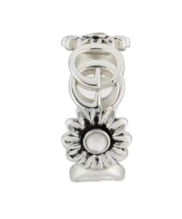 Gucci Gg Marmont Mother Of Pearl Ring