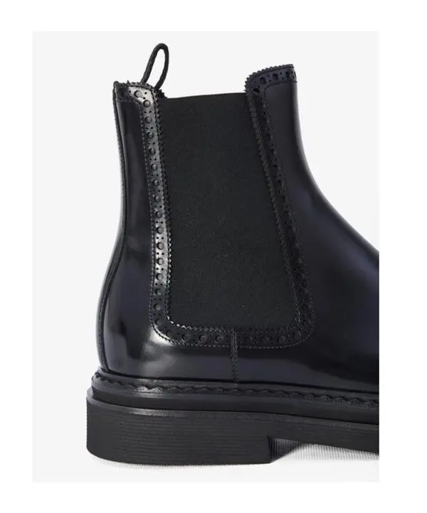 Dolce & Gabbana Round Toe Chelsea Boots