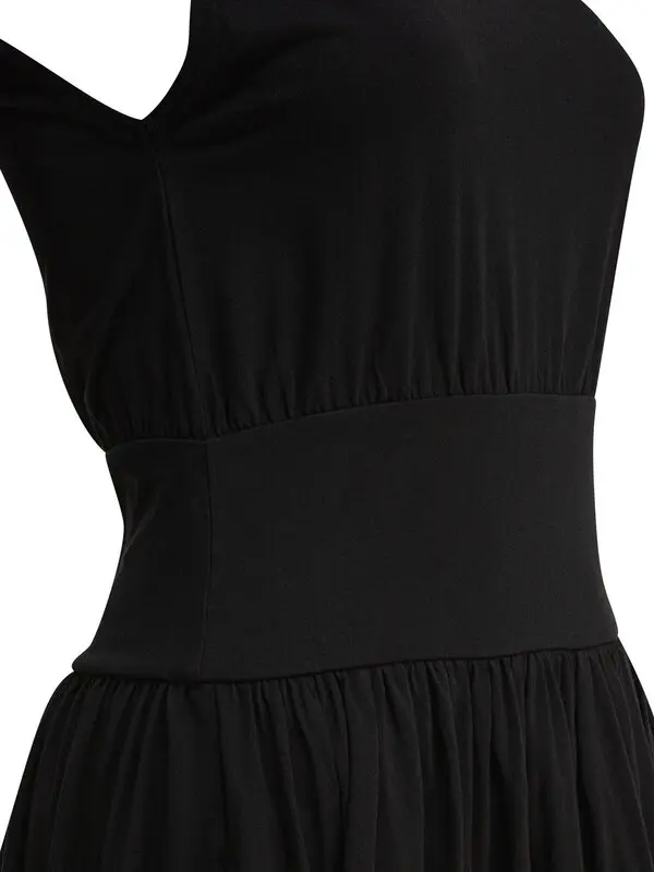 TOTEME Sleeveless Pleated Midi Dress