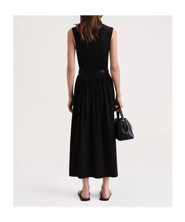 TOTEME Sleeveless Pleated Midi Dress