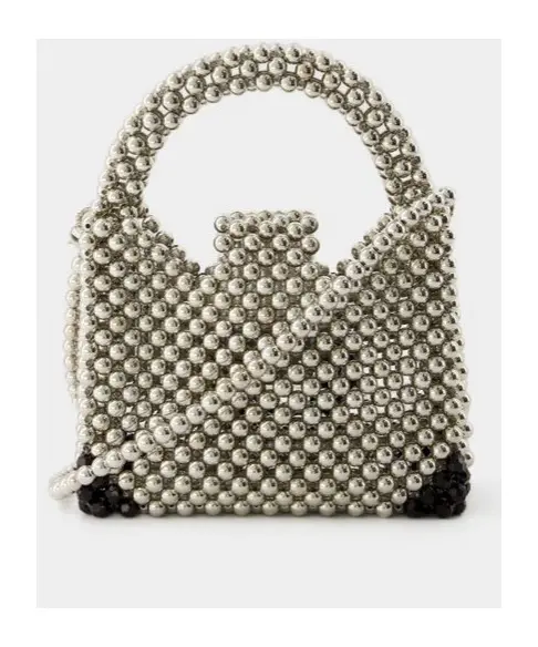Germanier Beaded Clutch Bag - Multicolor