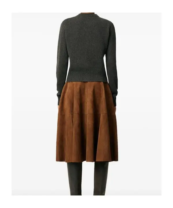 AMI Paris Heart Embroidered Cashmere Cardigan