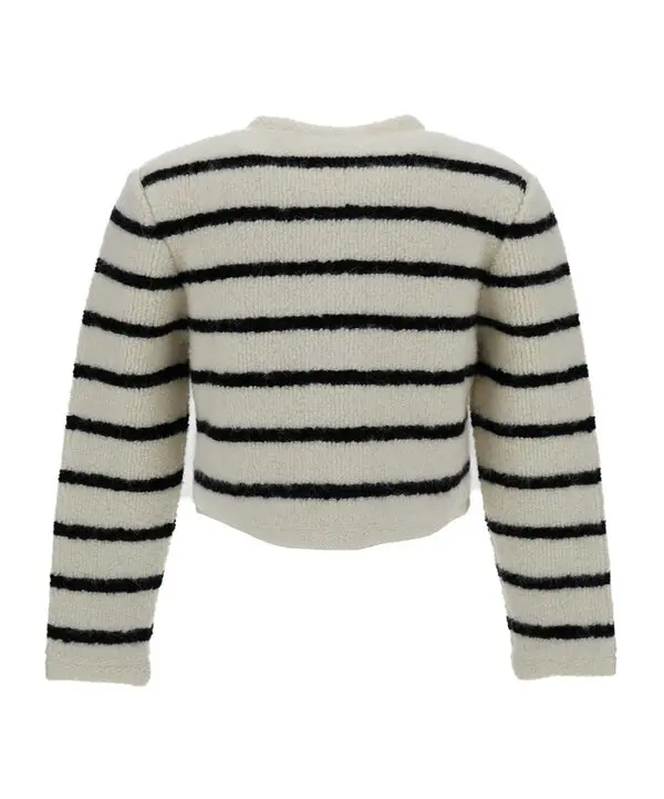Celine Marinière Cardigan Jacket In Wool