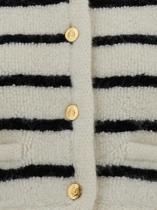 Celine Marinière Cardigan Jacket In Wool
