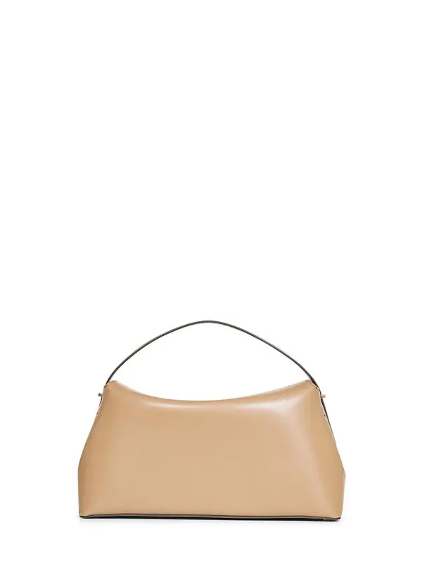 TOTEME T-lock Leather Handbag - Nude
