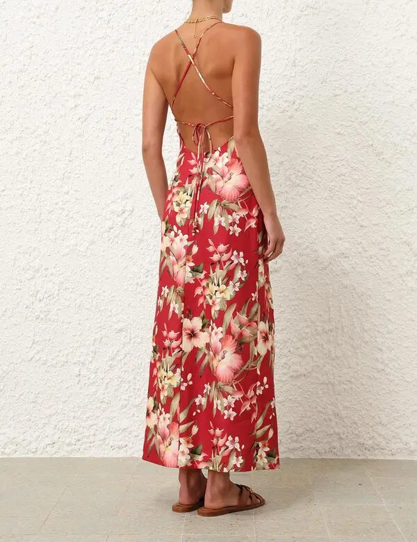 Zimmermann Lexi Suspenders Skirt