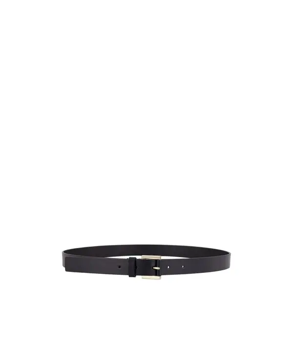 TOM FORD Leather Buckle Belt - Black