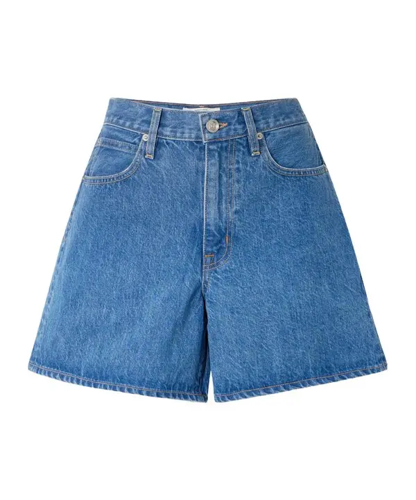 SLVRLAKE Walker Denim Shorts - Blue