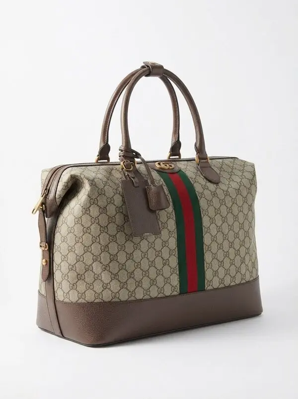 Gucci Savoy Duffle Bag - Beige/ebony
