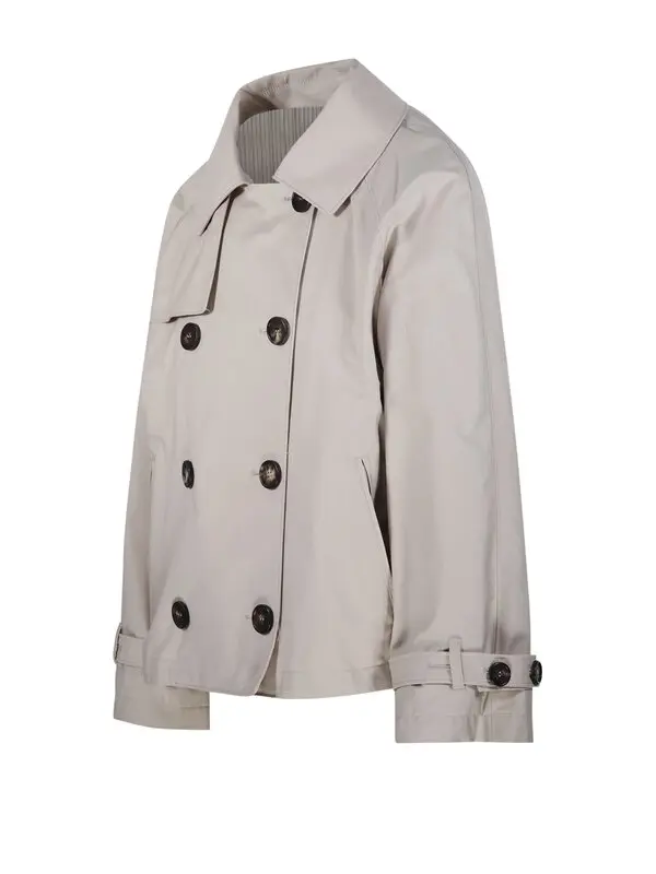 Max Mara Mctesoro Double-breasted Short Jacket