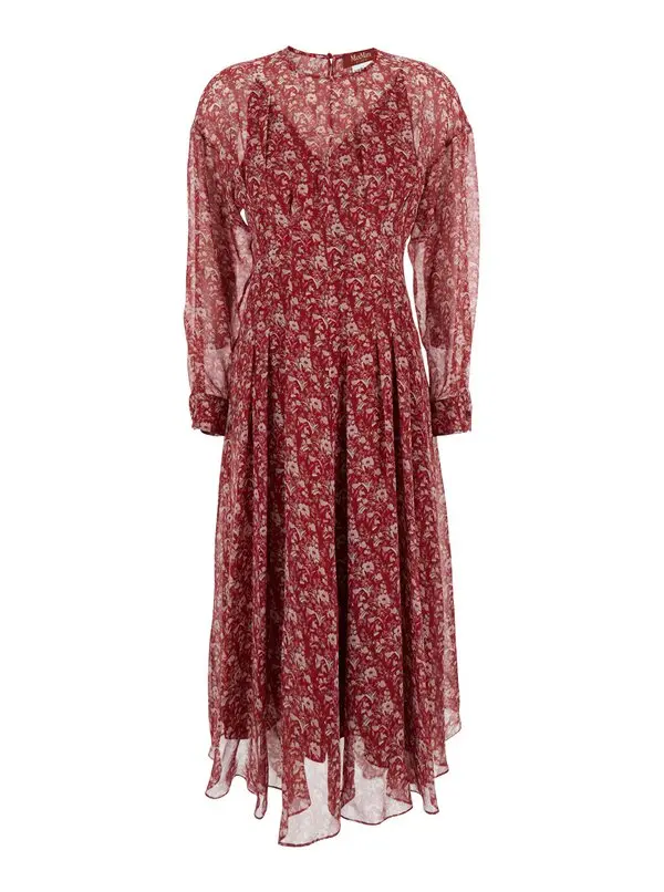 Max Mara Cariddi All-over Floral Printed Dress