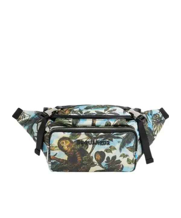 Dsquared2 Printed Belt Bag - Black