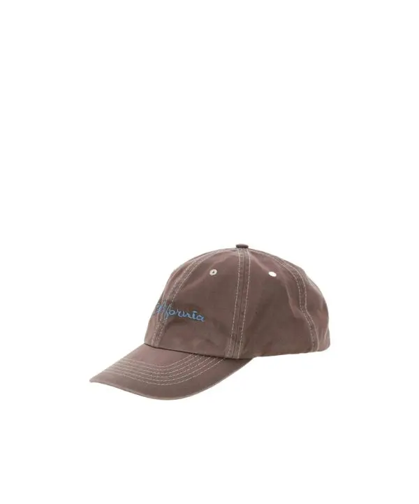 ERL California Embroidered Baseball Cap - Brown