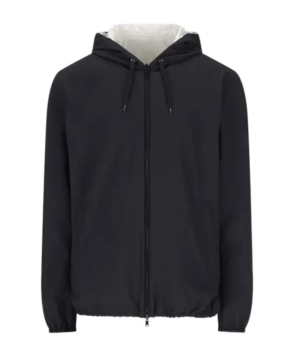 Herno Zip-up Hooded Jacket - No