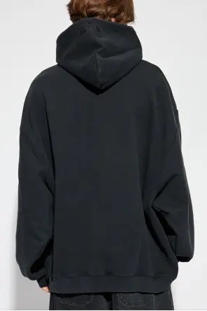 Vetements Graphic Print Cotton Hoodie
