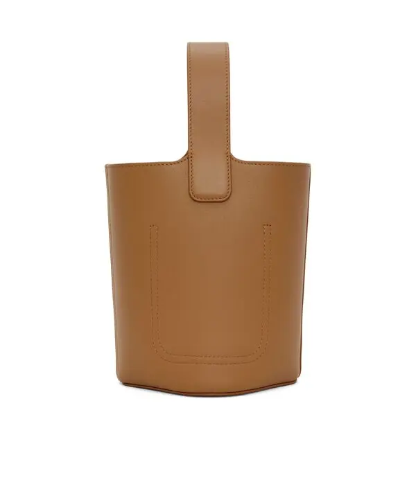 Loewe Pebble Mini Bucket Bag - Brown