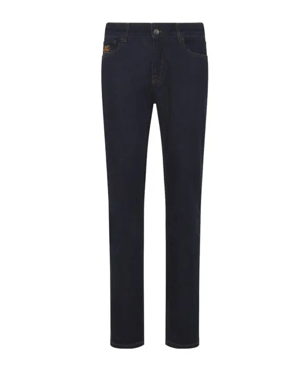 Etro Mid-rise Slim-fit Jeans - Black