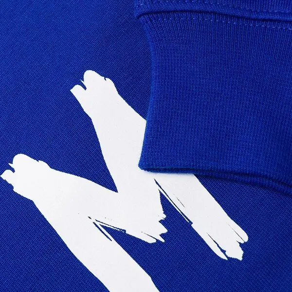 MSGM Printed Logo Sweatshirt - Blue