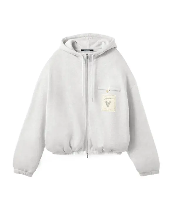 Jacquemus The Torneo Hoodie - Rosemary Label Gray