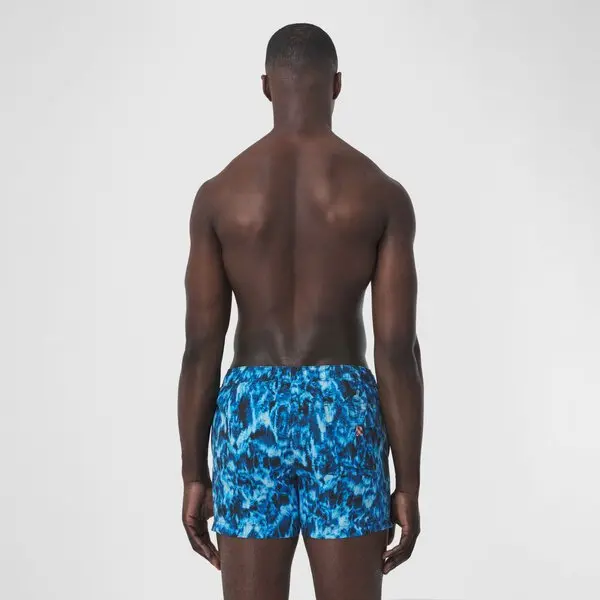 Burberry Ripple Print Swim Shorts