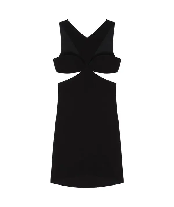 Givenchy Cut-out Mini Dress - Black