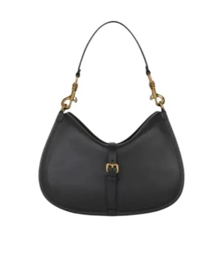 Etro Medium Pony Shoulder Bag - Black