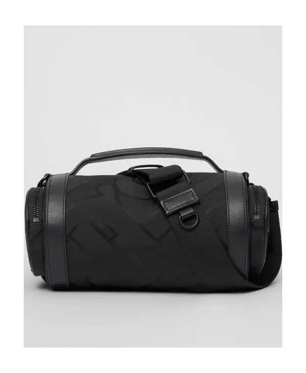 Burberry Monogram-jacquard Cotton-blend Bag