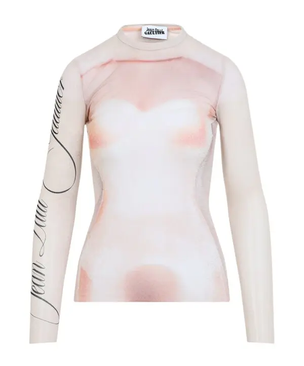 JEAN PAUL GAULTIER Mesh Coat - White