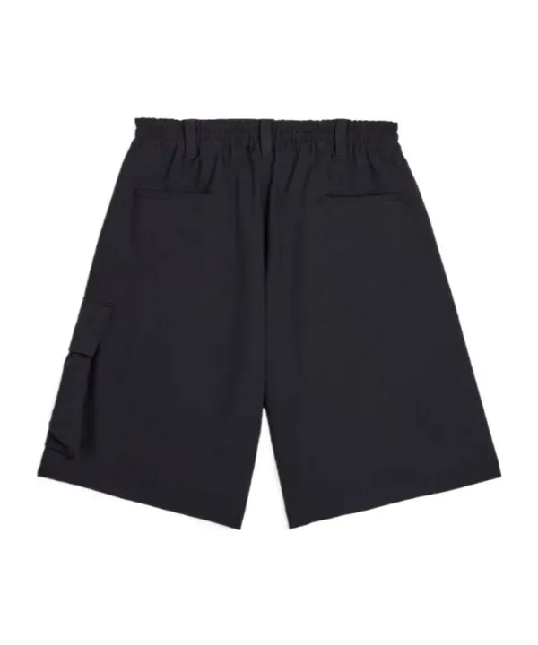 Y3 Cargo Drawstring Shorts - Black