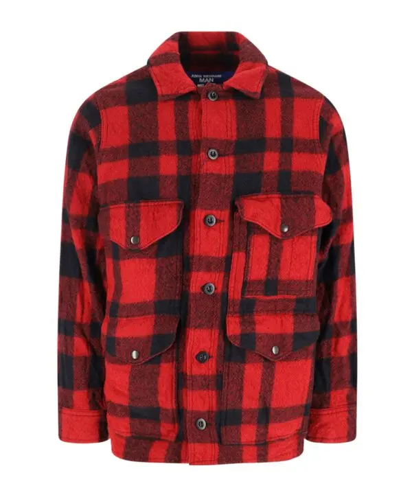 Junya Watanabe Checked Straight Hem Shirt