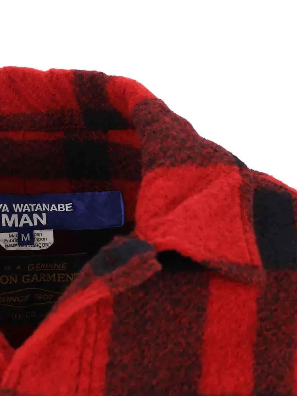 Junya Watanabe Checked Straight Hem Shirt