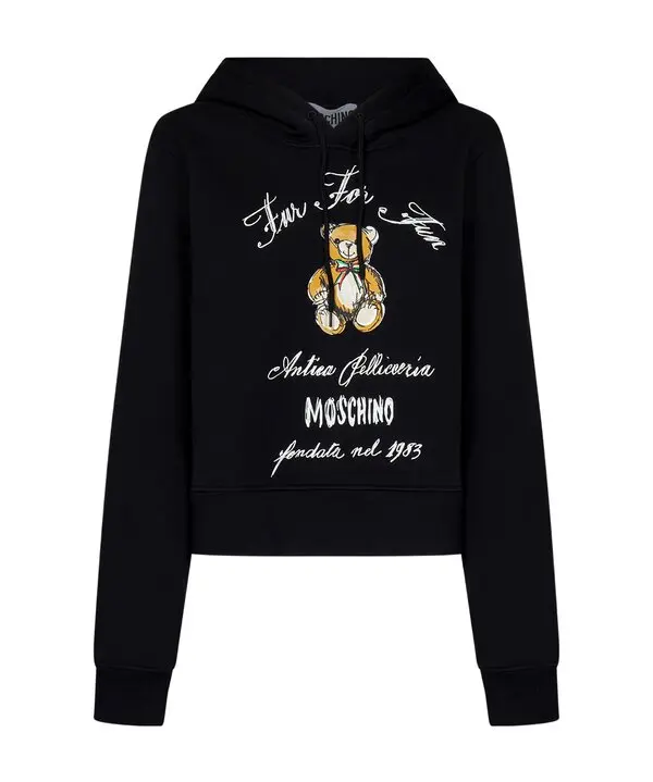 Moschino Cropped Hoodie