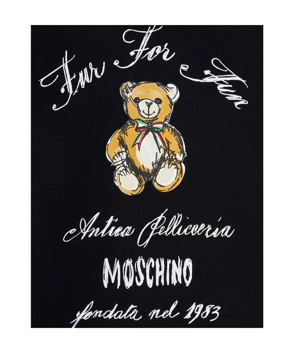 Moschino Cropped Hoodie