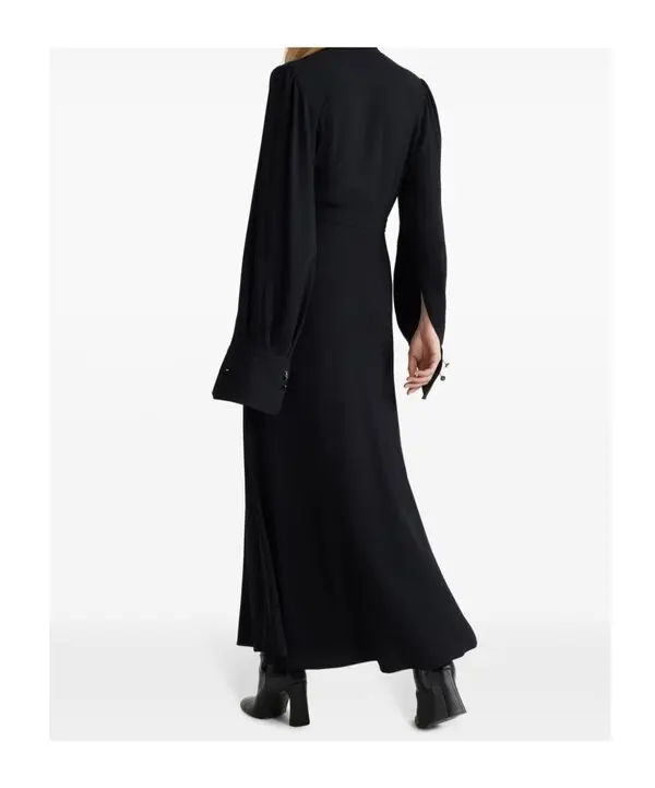 PATOU Belted Wrap Dress