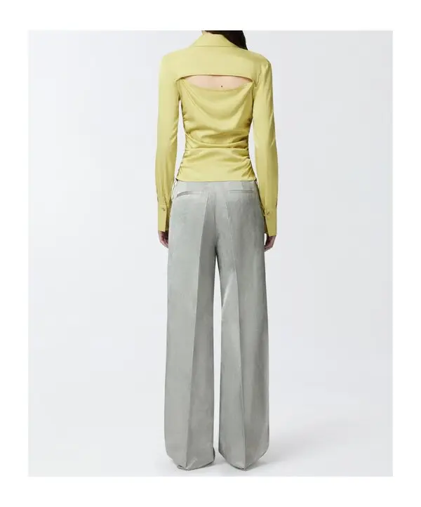 Pinko Ruched Front Opening Shirt - No