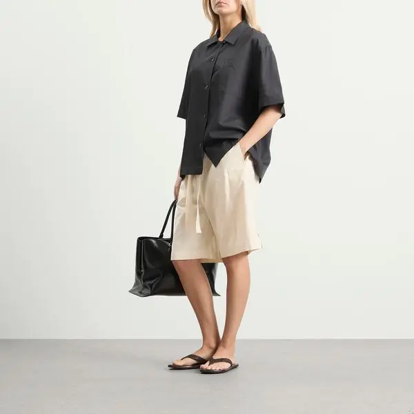 Studio Nicholson Drawstring Shorts - Nude