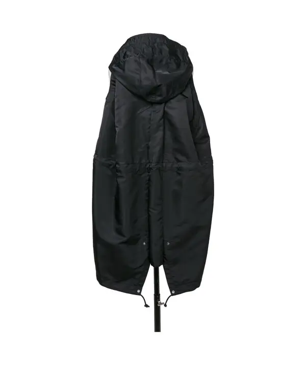 Sacai Drawstring Hem Hooded Vest