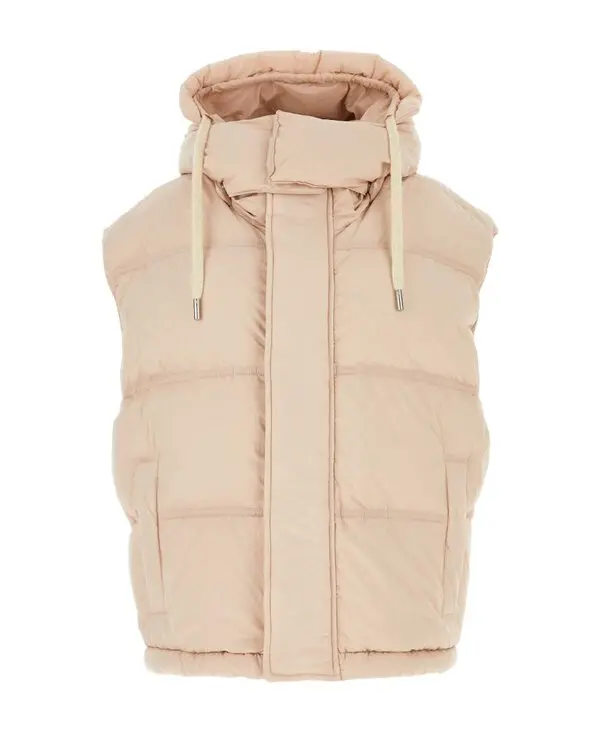 AMI Paris Logo-patch Padded Gilet