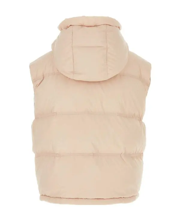 AMI Paris Logo-patch Padded Gilet
