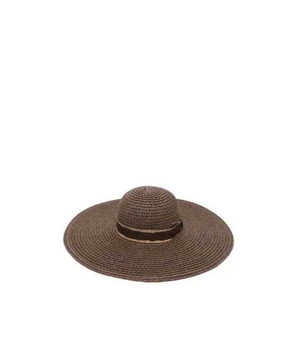 Borsalino Marlene Wide-brim Hat - Brown