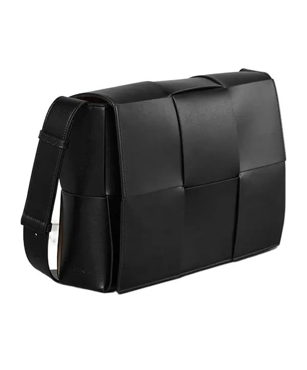 Bottega Veneta Intreciato Arco Large Crossbody Bag