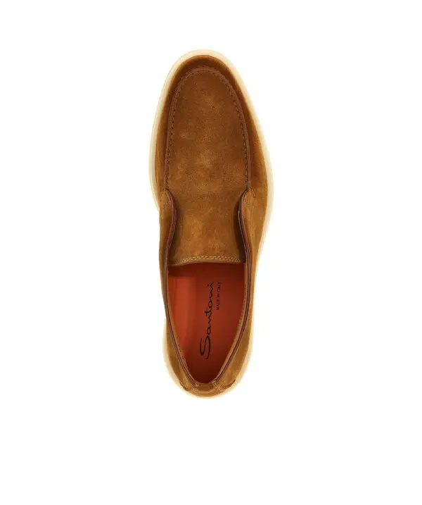 Santoni Desert Round-toe Slip-on Boots