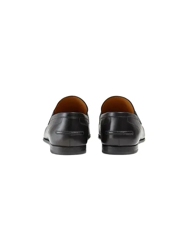 Gucci Jordaan Horsebit Loafers - Black