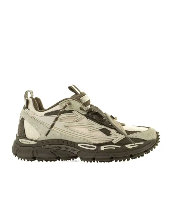 Off-White Be Right Back" Lace-up Sneakers - Green