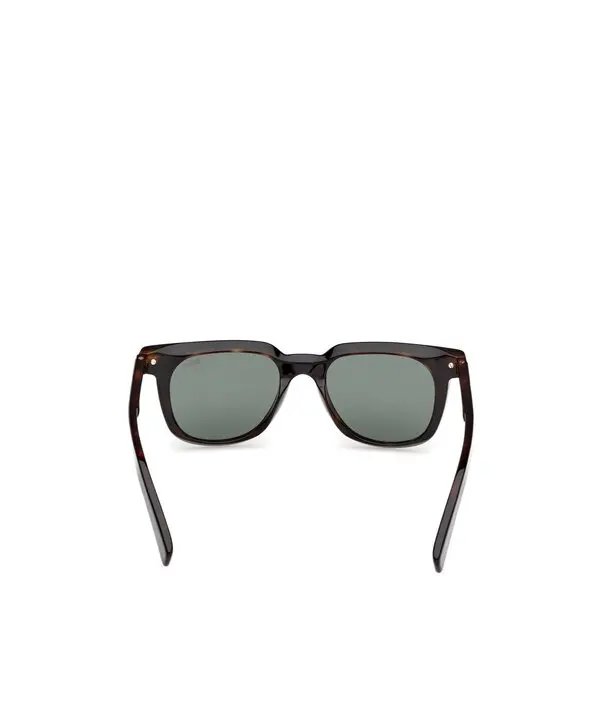 Zegna Square-frame Sunglasses - Gray