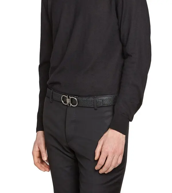 FERRAGAMO Gancini Buckle Belt