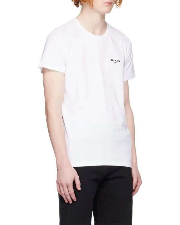 Balmain Logo-print Organic Cotton T-shirt