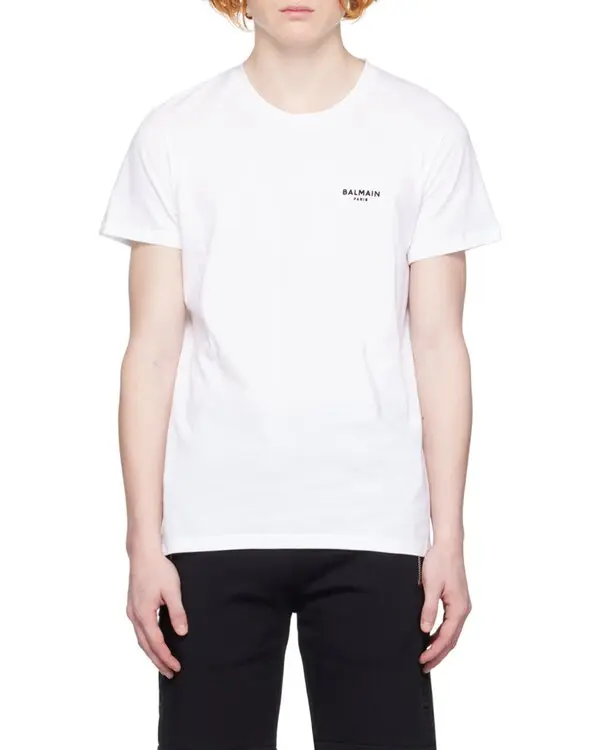 Balmain Logo-print Organic Cotton T-shirt