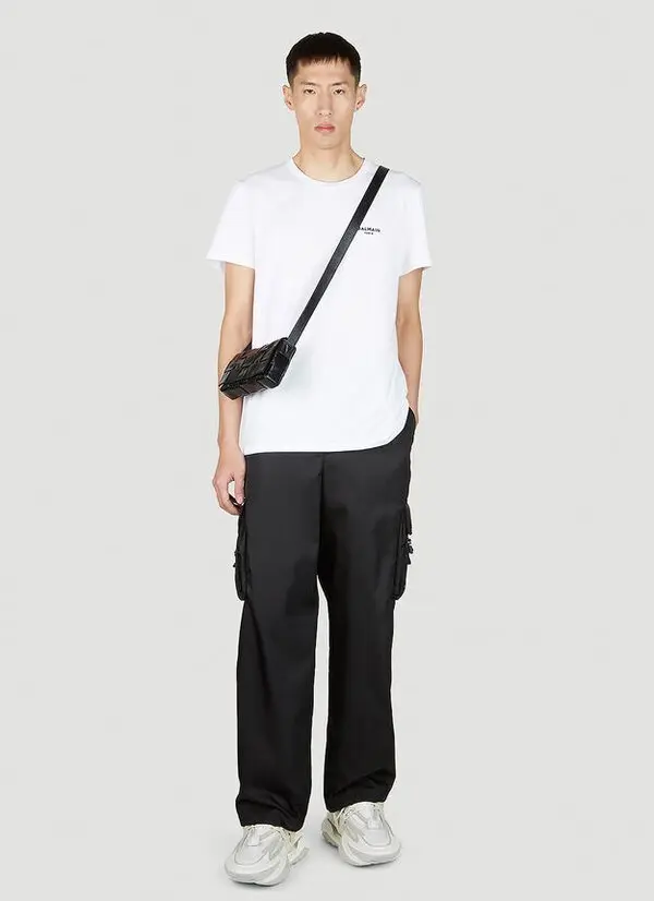 Balmain Logo-print Organic Cotton T-shirt